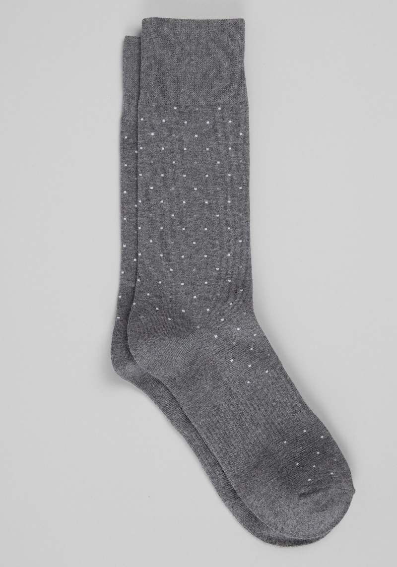 Click here for Mens Traveler® COOLMOTION Small Dots Mid-Calf Sock... prices