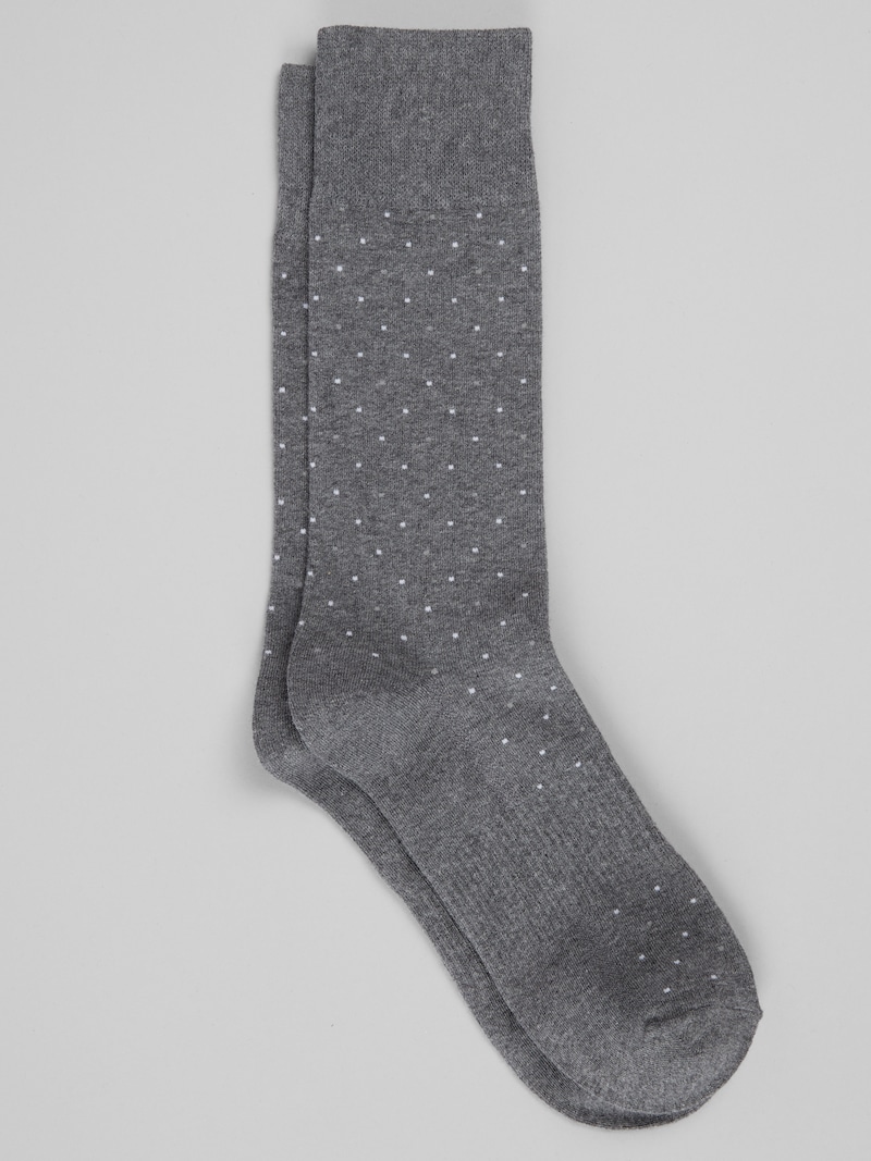 Click here for Mens Traveler® COOLMOTION Small Dots Mid-Calf Sock... prices