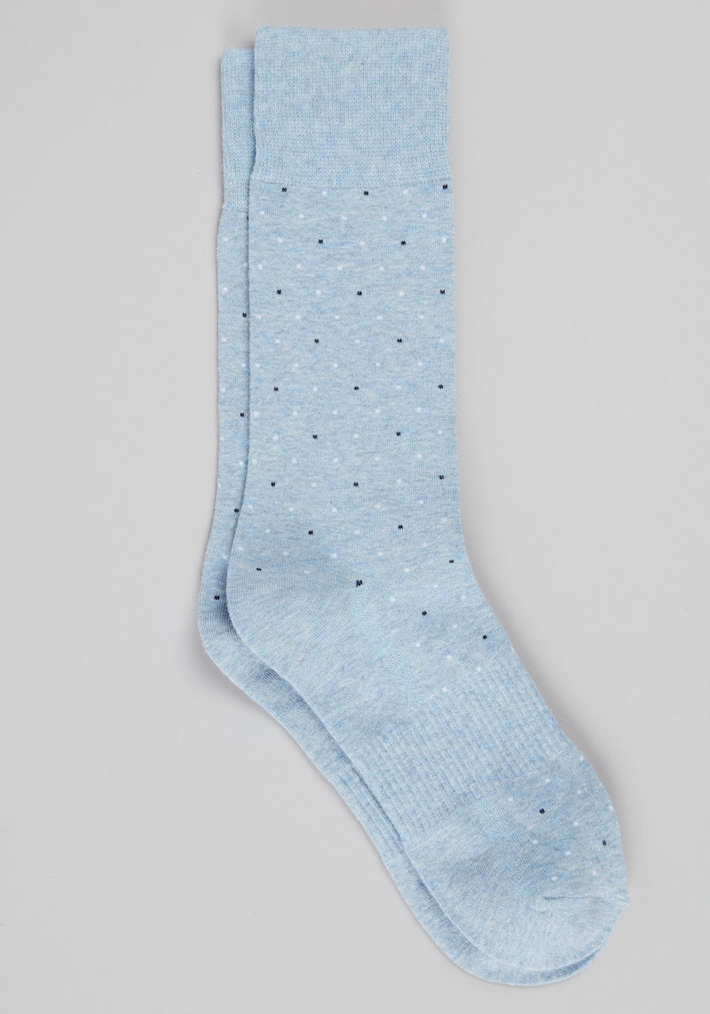 Click here for Mens Traveler® COOLMOTION Small Dots Mid-Calf Sock... prices
