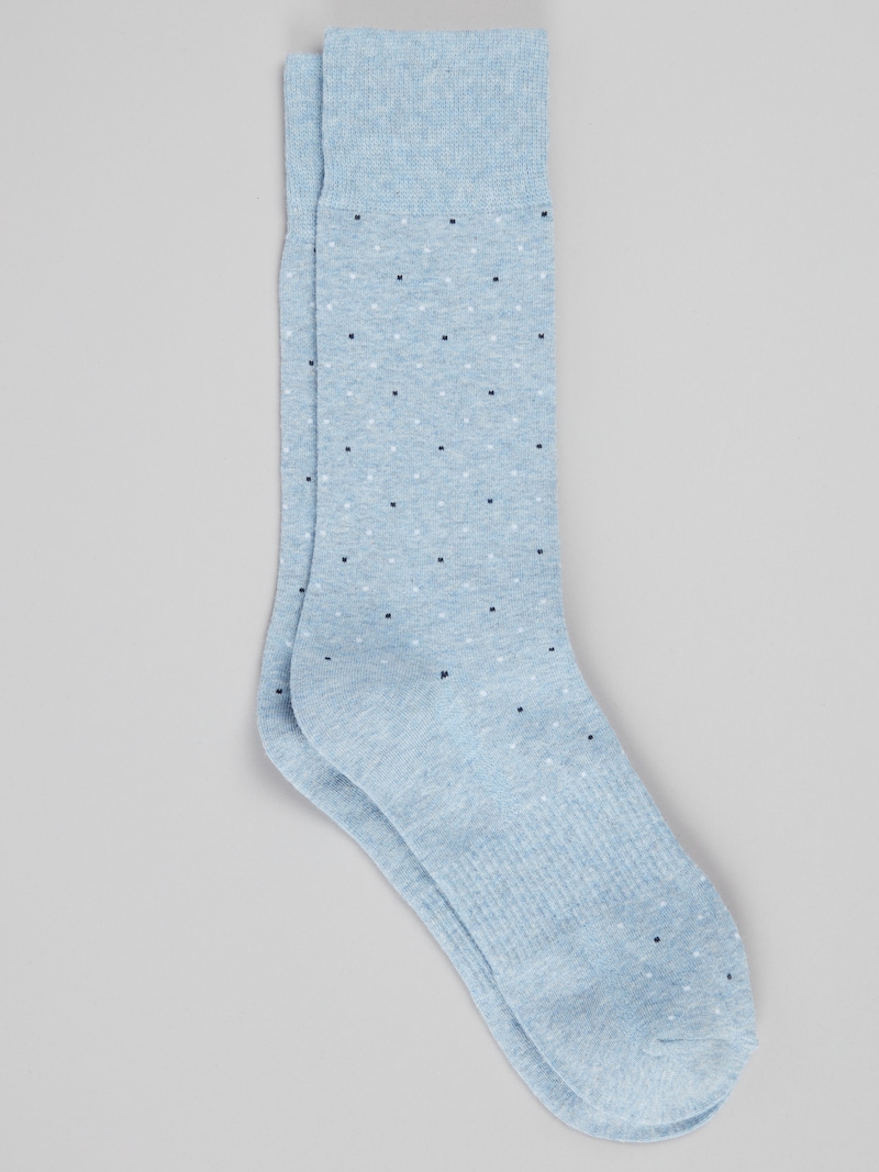 Click here for Mens Traveler® COOLMOTION Small Dots Mid-Calf Sock... prices