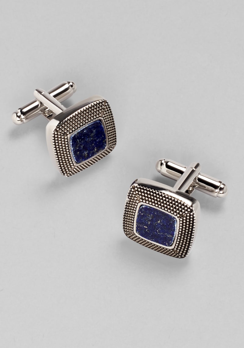 Click here for Mens Jos. A. Bank Square Granulated Lapis Cufflink... prices