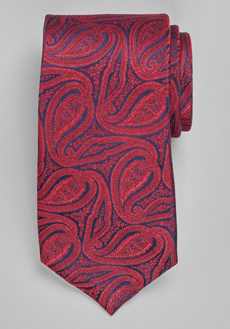 Click here for Mens Reserve Collection Tonal Paisley Tie at Jos.... prices