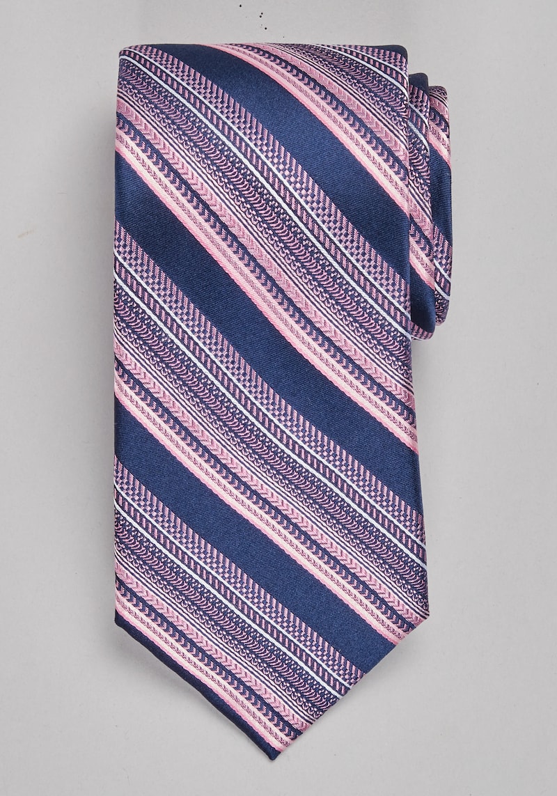 Click here for Mens Reserve Collection Intricate Stripe Tie at Jo... prices