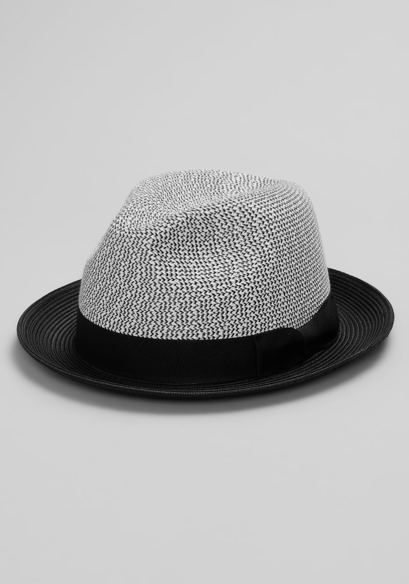 Click here for Mens Jos. A. Bank Two-Tone Mixed Braid Fedora at J... prices