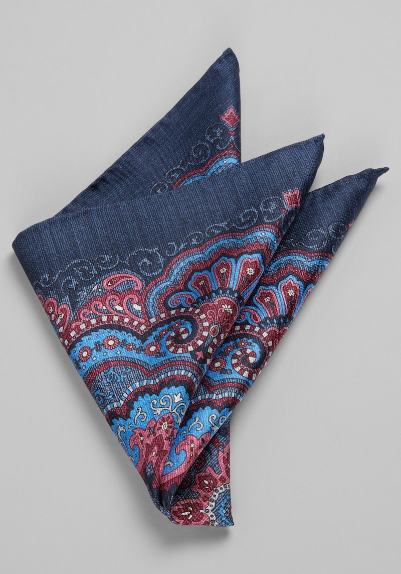 Click here for Mens Jos. A. Bank Intricate Tile Pocket Square at... prices