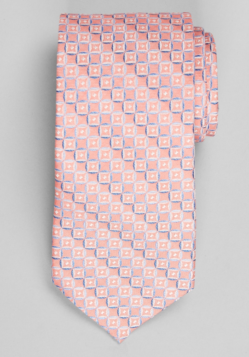 Click here for Mens Traveler® Collection Sliding Squares Geo Tie... prices