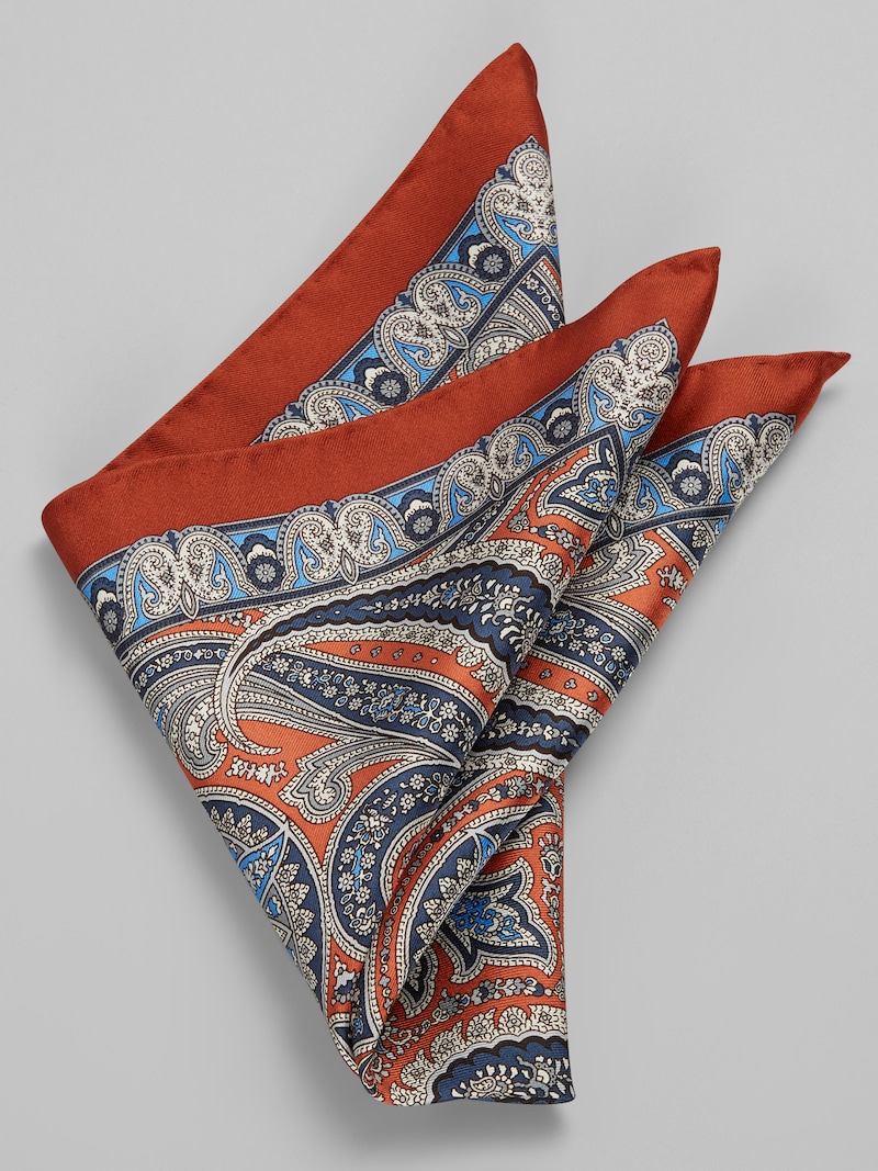 Click here for Mens Jos. A. Bank Paisley Pocket Square at Jos. A.... prices