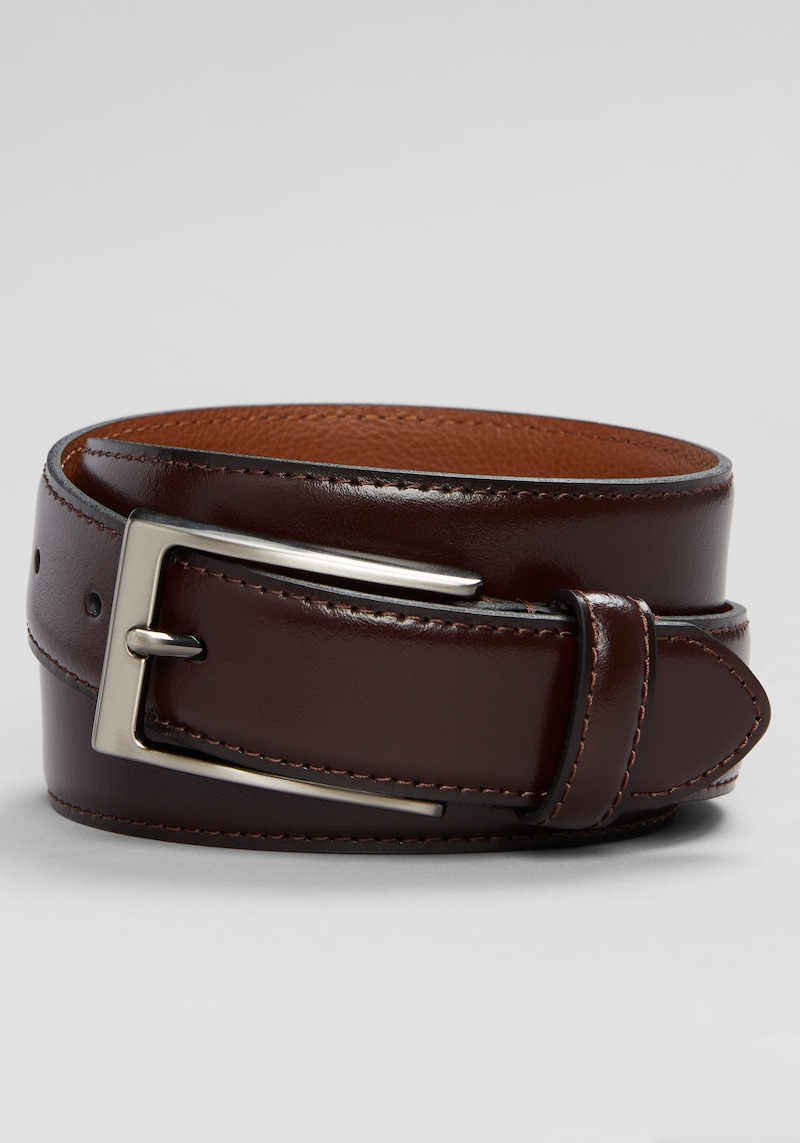 Click here for Mens Jos A. Bank Burnished Edge Casual Belt at Jos... prices