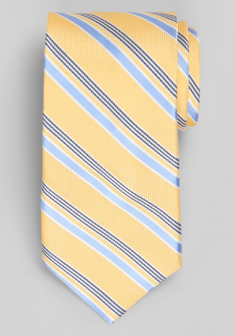 Click here for Mens Traveler® Collection Cyber Stripe Silk Tie at... prices