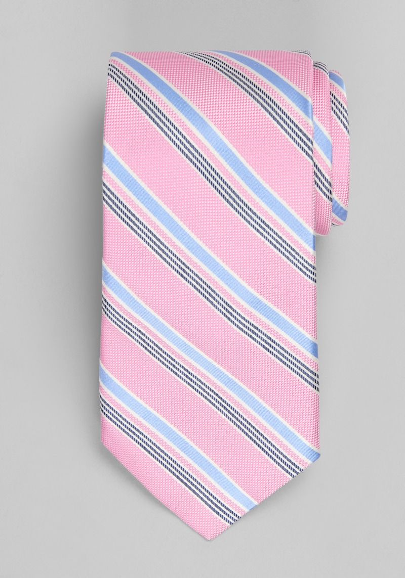 Click here for Mens Traveler® Collection Cyber Stripe Silk Tie at... prices