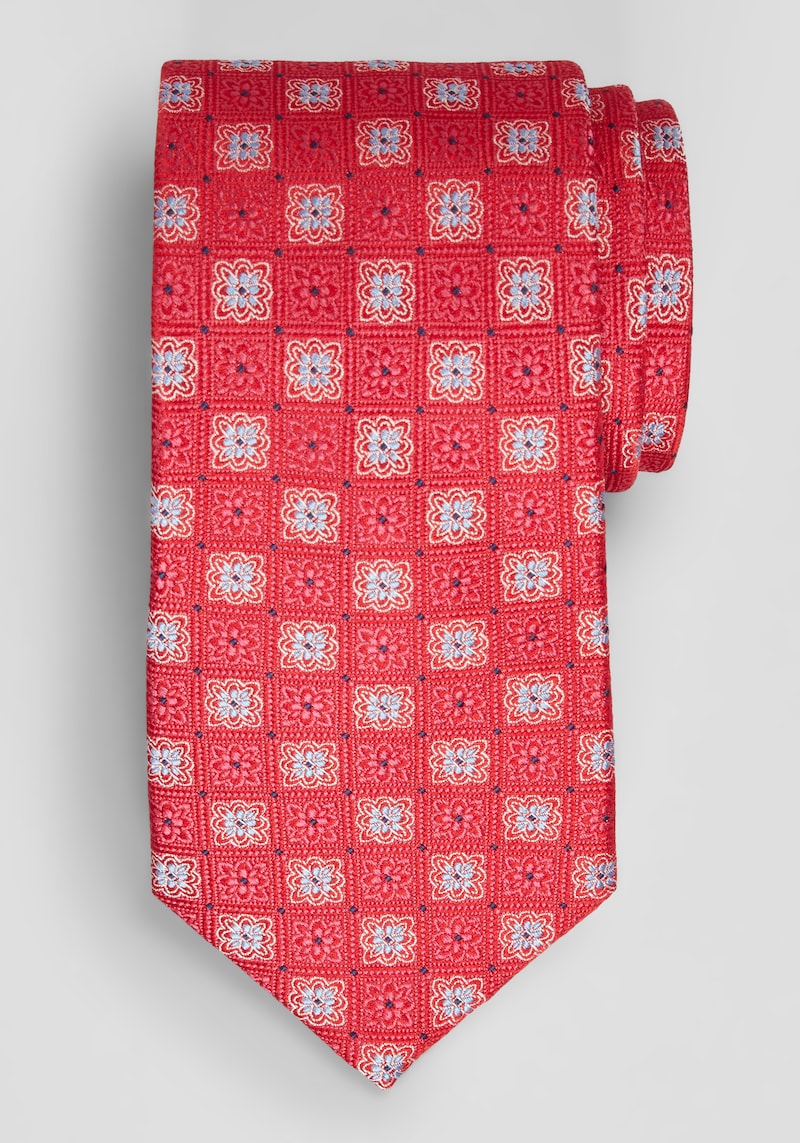 Click here for Mens Reserve Collection Tile Floral Medallion Tie... prices