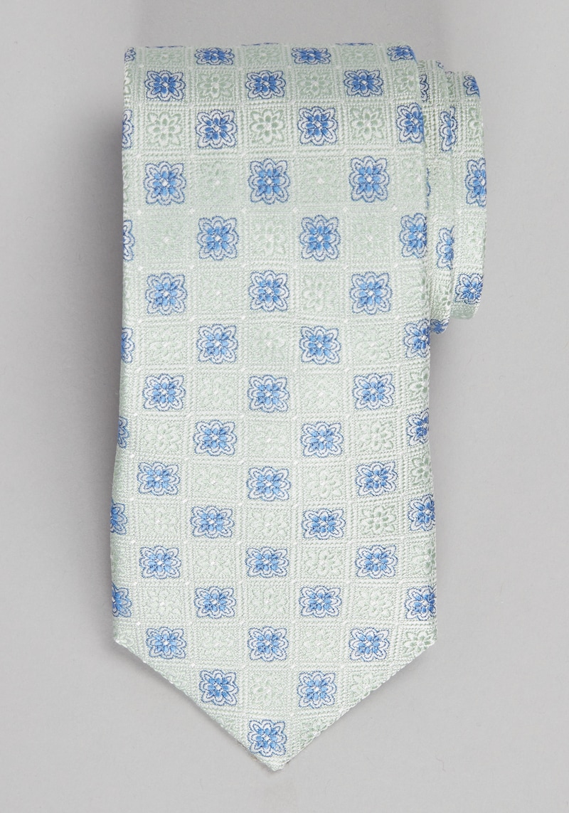 Click here for Mens Reserve Collection Tile Floral Medallion Tie... prices