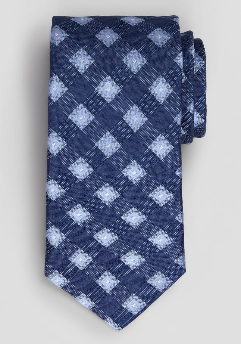 Click here for Mens Reserve Collection Gridlock Neat Tie at Jos.... prices