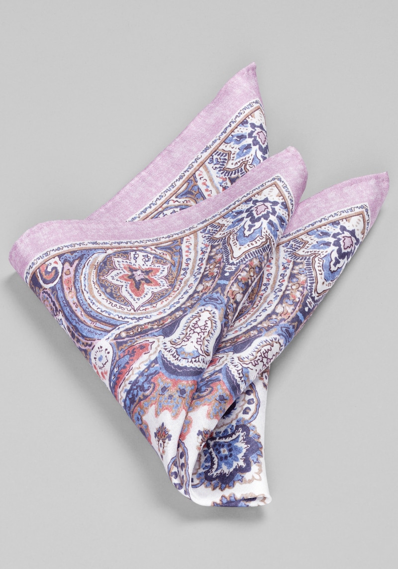 Click here for Mens Jos. A. Bank Paramount Paisley Pocket Square... prices