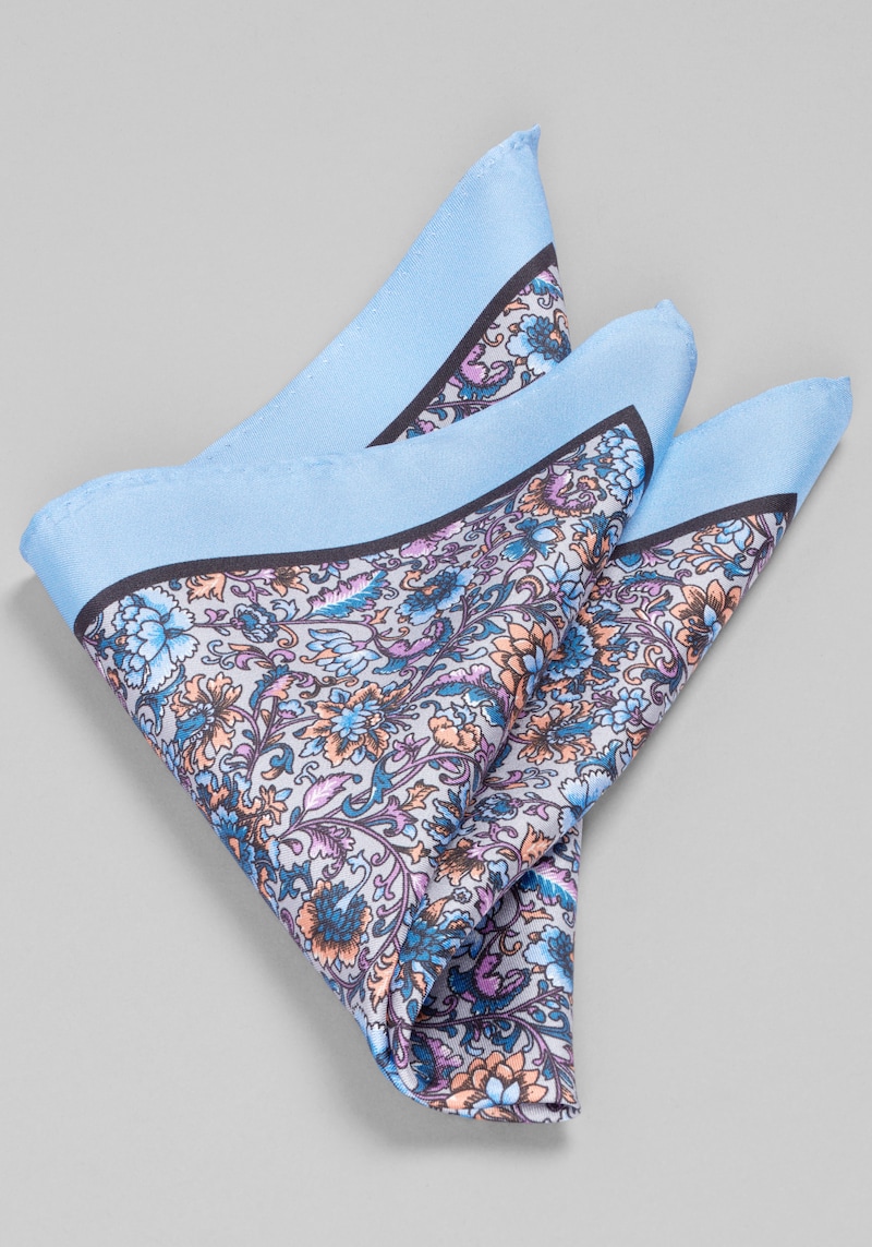 Click here for Mens Jos. A. Bank Tapestry Floral Pocket Square at... prices