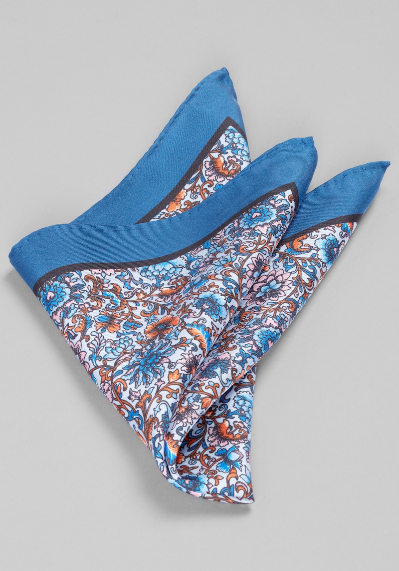 Click here for Mens Jos. A. Bank Tapestry Floral Pocket Square at... prices