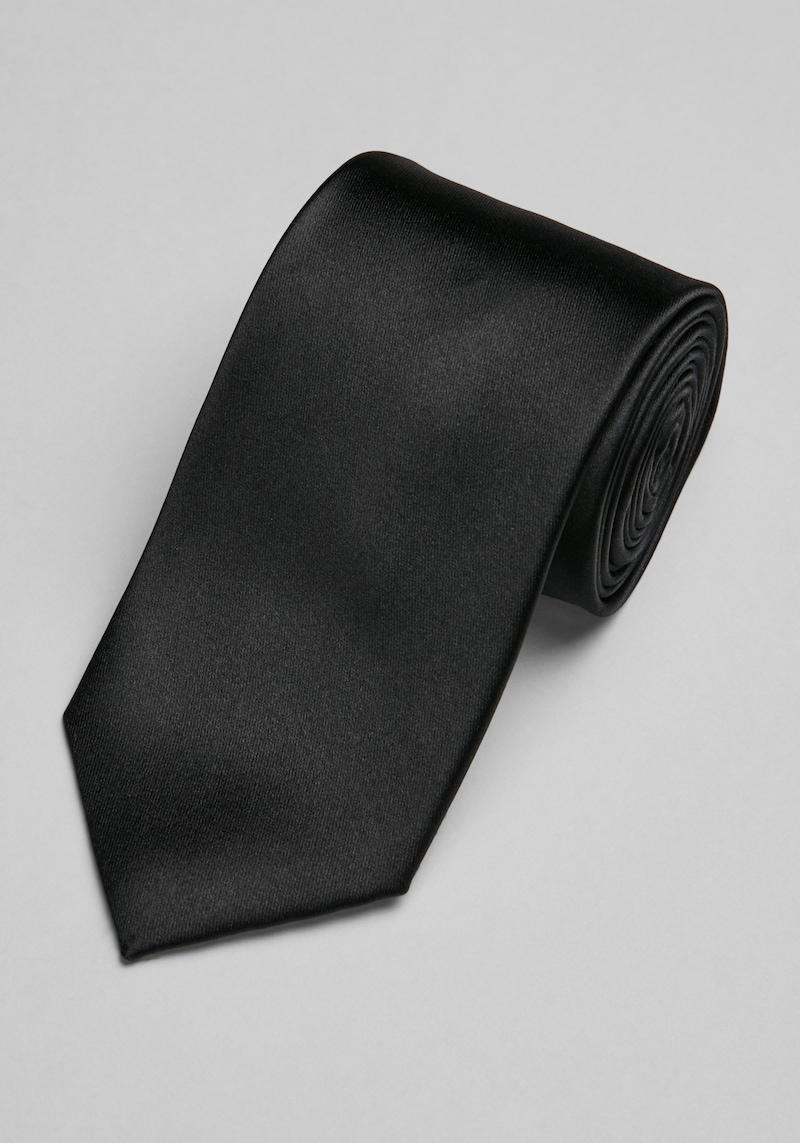 Click here for Mens Reserve Collection Satin Weave Solid Tie at J... prices