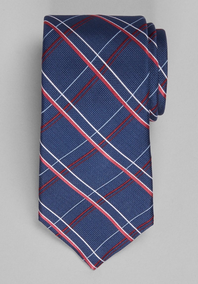 Click here for Mens Traveler® Collection Gyroscope Grid Tie at Jo... prices