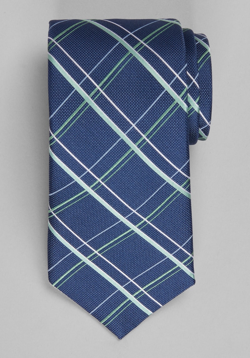 Click here for Mens Traveler® Collection Gyroscope Grid Tie at Jo... prices