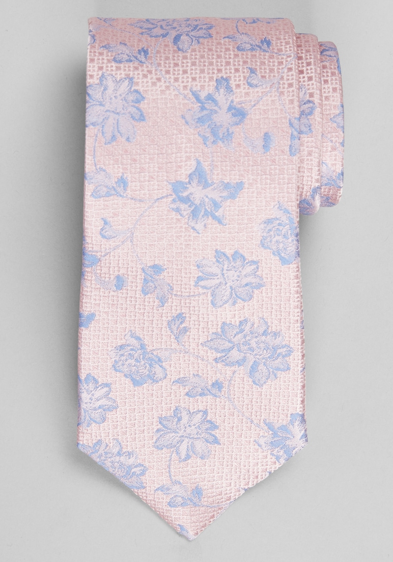 Click here for Mens Reserve Collection Floral Check Tie at Jos. A... prices