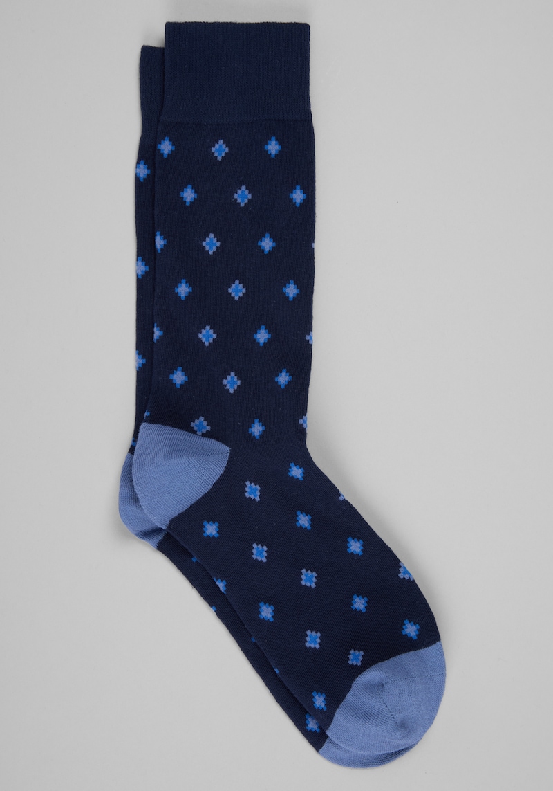 Click here for Mens Diamond Pattern Socks  1-Pair at Jos. A. Bank... prices