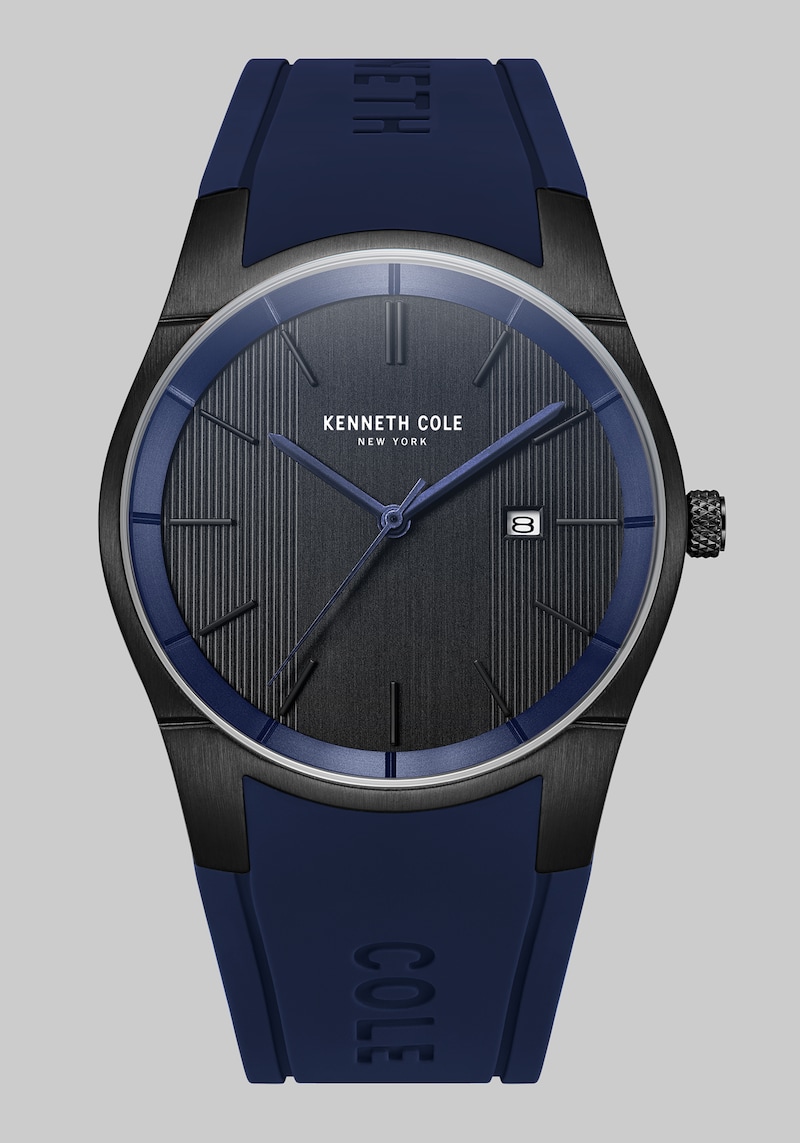Click here for Mens Kenneth Cole New York Silicone Strap Watch at... prices
