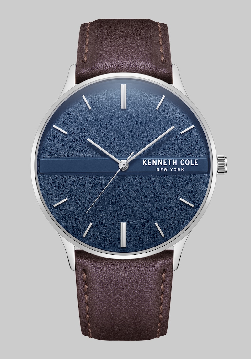 Click here for Mens Kenneth Cole New York Stainless Steel With Le... prices