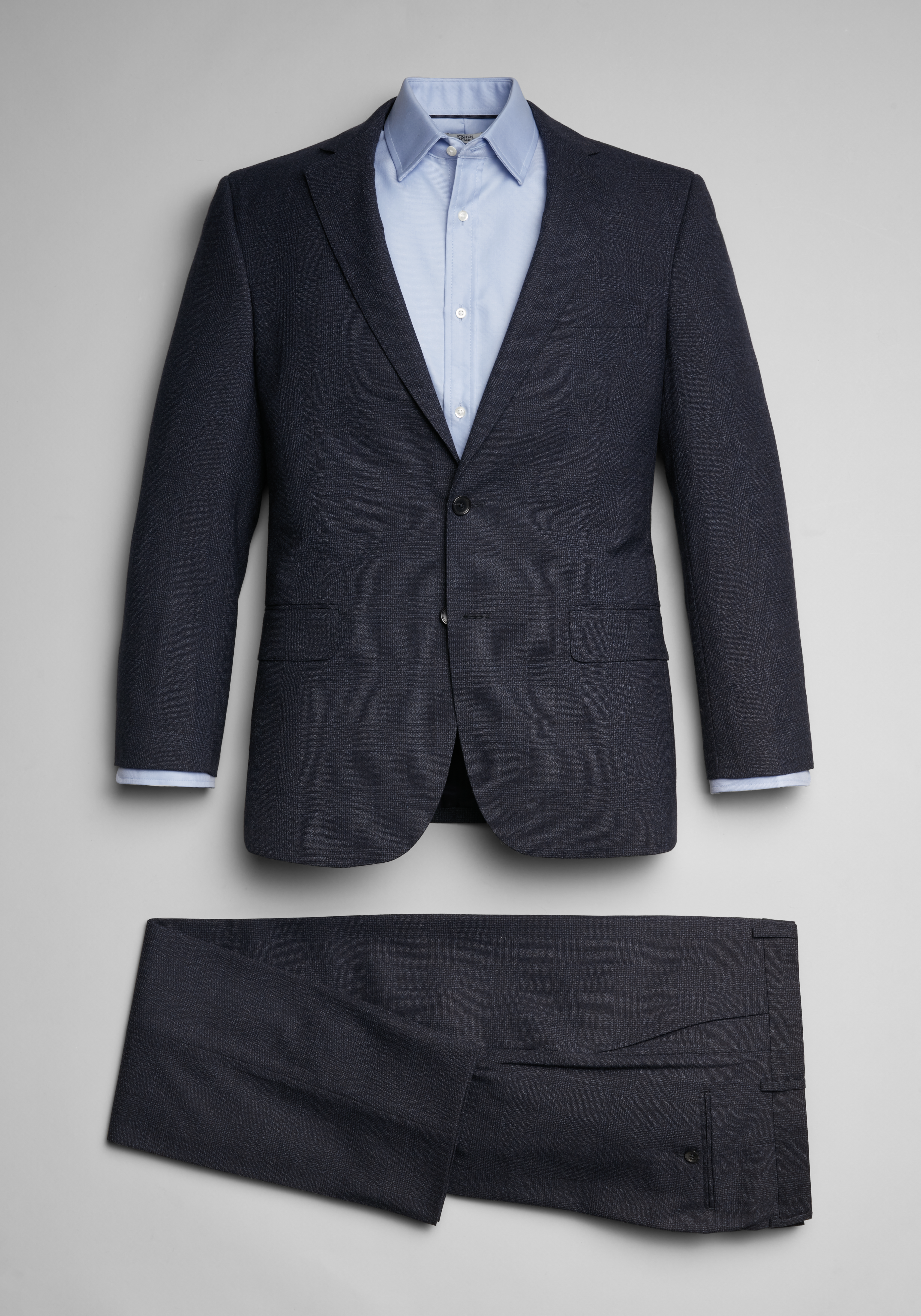 Jos A Bank Reserve 38R Tailored Fit Navy Blue Metal Button Wool Blazer ...