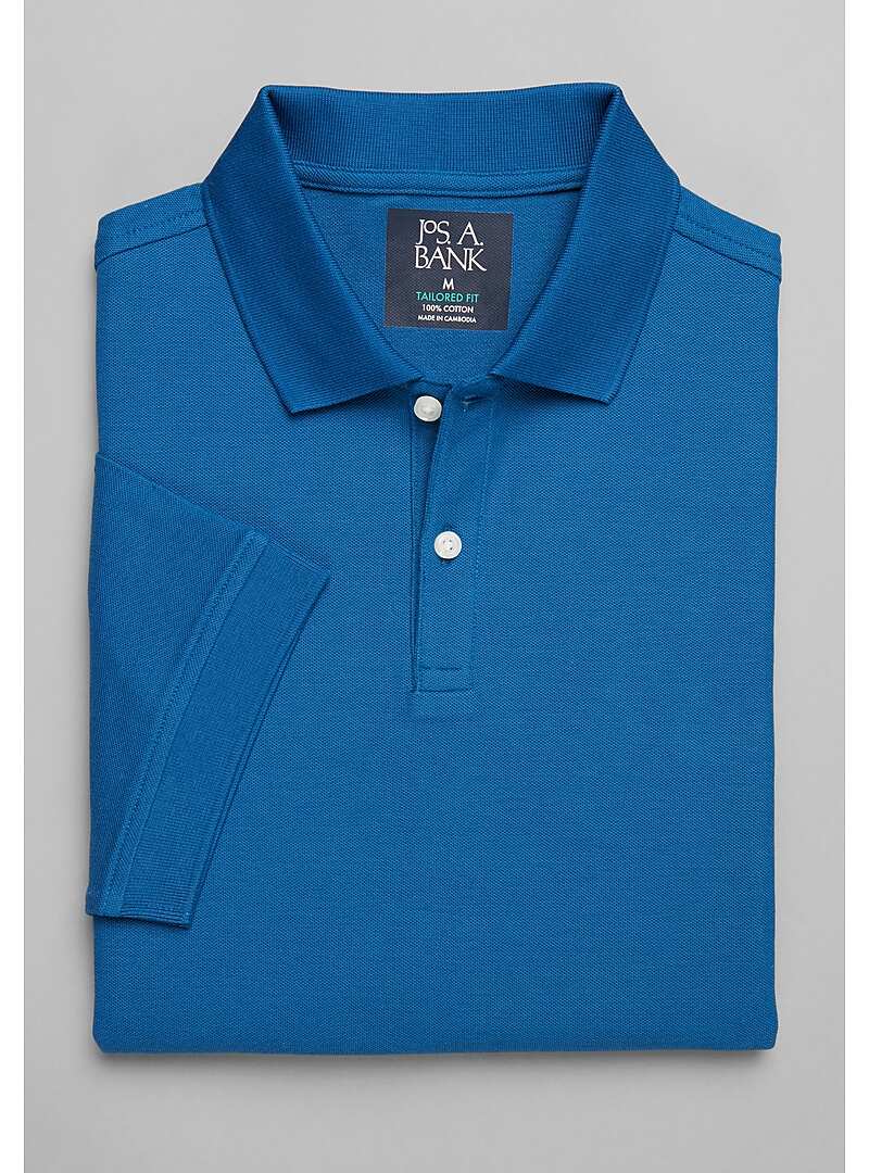 Jos. A. Bank Tailored Fit Solid Pique Polo CLEARANCE - All Clearance ...