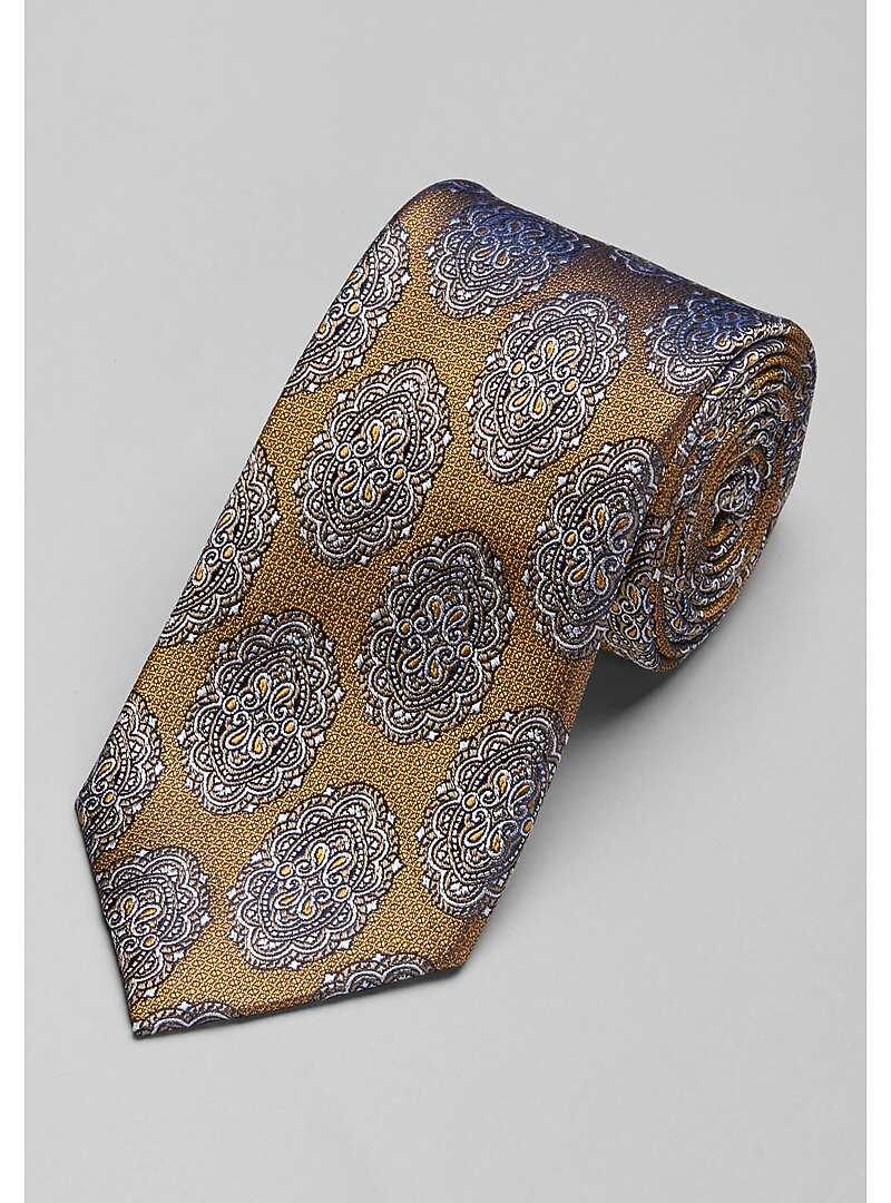 Reserve Collection Medallion Tie - Long - New Arrivals | Jos A Bank